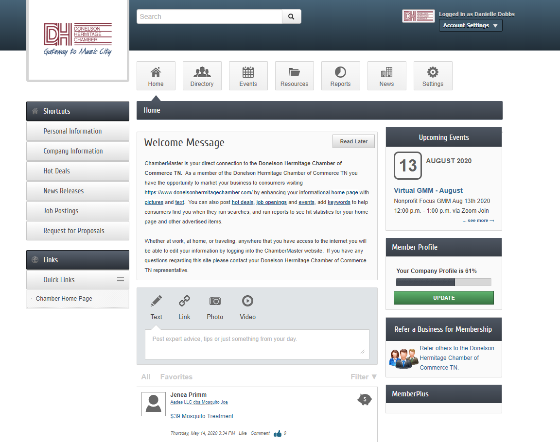 Maximize Your Member Information Center Visibility - Donelson-Hermitage ...
